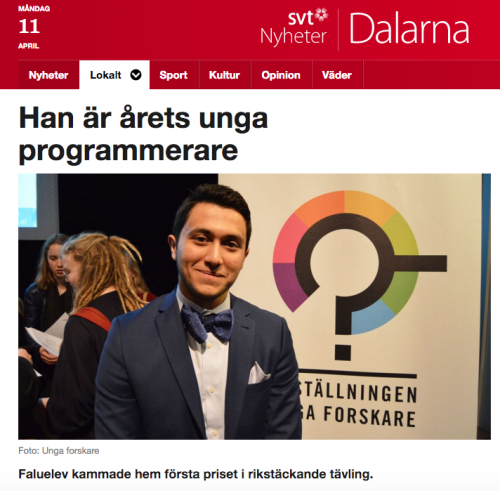 Årets unga programmerare utsedd! | Wasabi Web