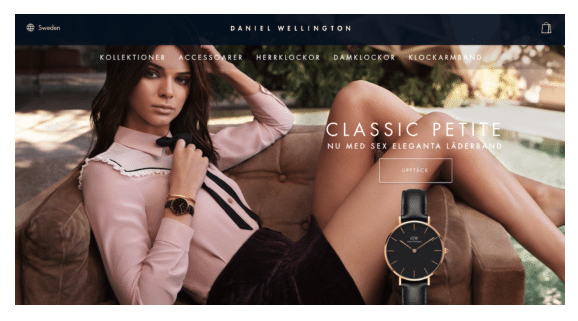 Daniel Wellington – Kundcase | Wasabi Web