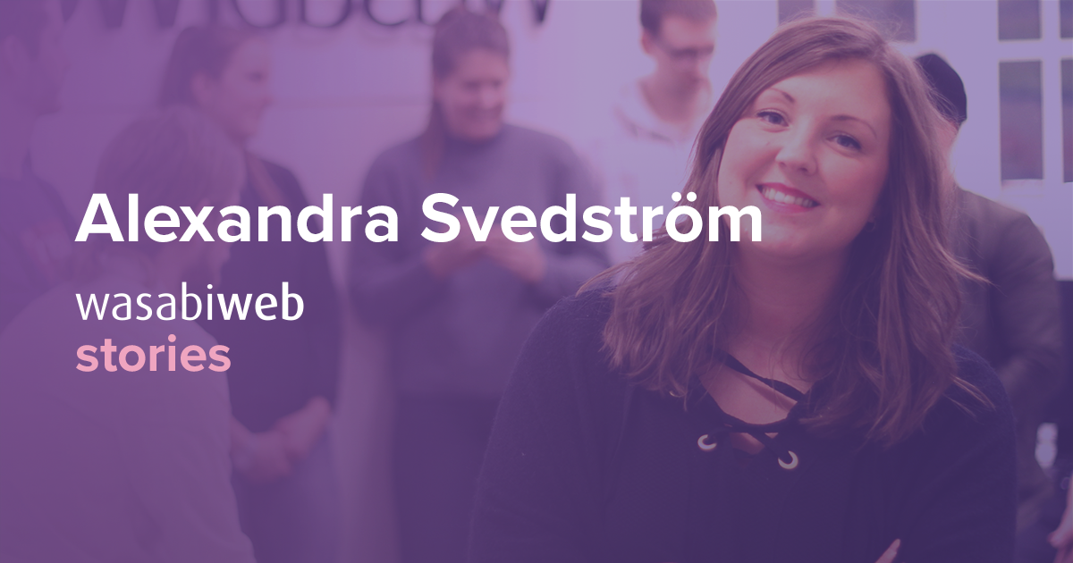 Raketkarriären för Alexandra: från till praktikant till byråchef!