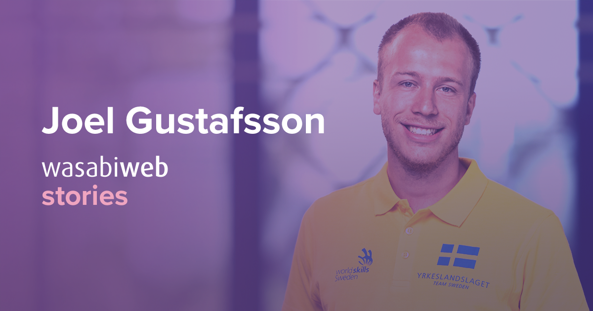 Joel gick från Wasabi Web till H&M och Klarna | Wasabi Web